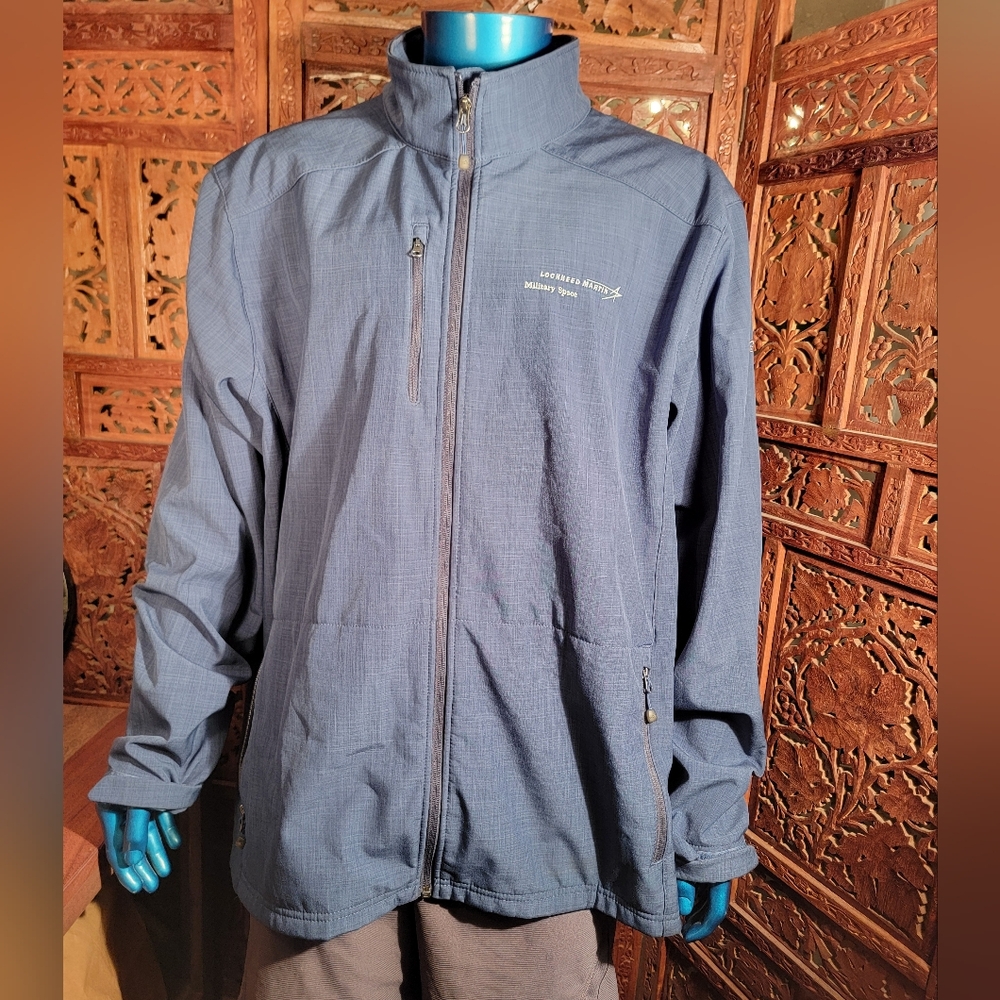 Eddie Bauer Lockheed Martin Military Space Jacket, Bl… - Gem